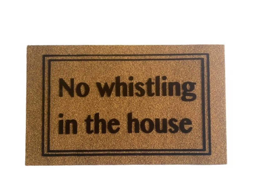 Coraline | No whistling in the house | Damn Good Doormats | Damn Good ...